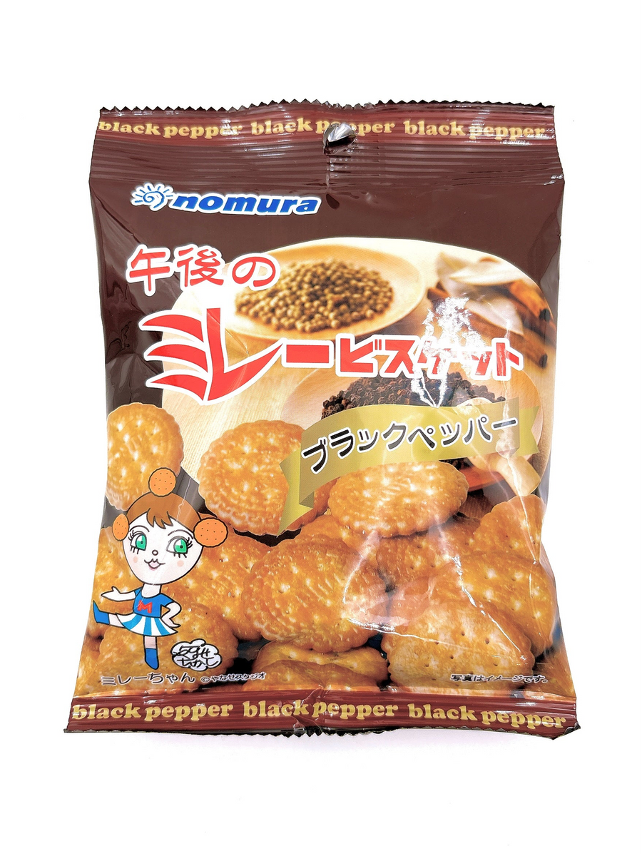 JP Nomura Millet Biscuits Mini ( Black Pepper ) – Hatsuka-Ya