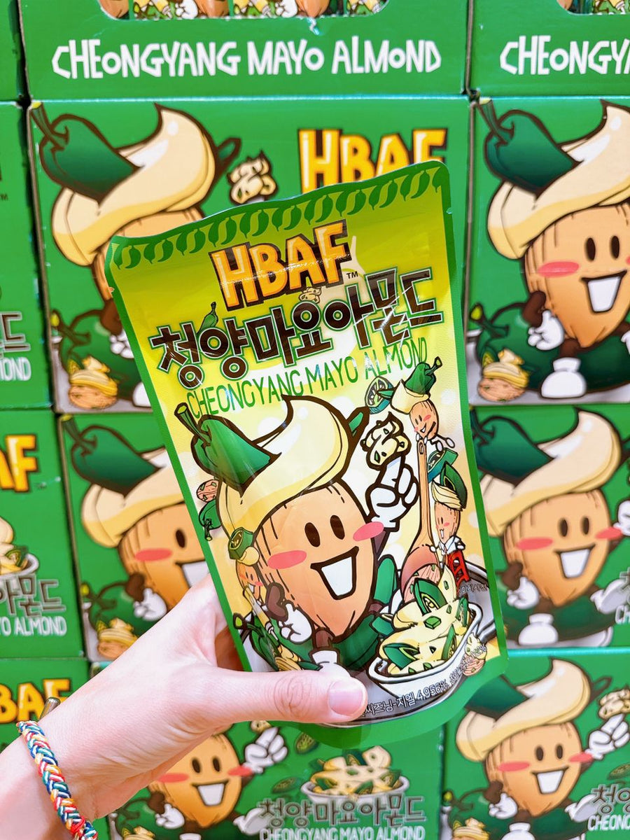 KR 韩国爆紅HBAF / 青陽辣椒美乃滋杏仁果 / CHEONGYANG MAYO ALMOND – Hatsuka-Ya
