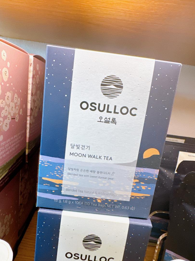KR 韓國濟州雪綠茶園 Osulloc Tea Musuem / Moon Walk Tea 月光韓國梨發酵茶 / 茶包Tea Bags ...