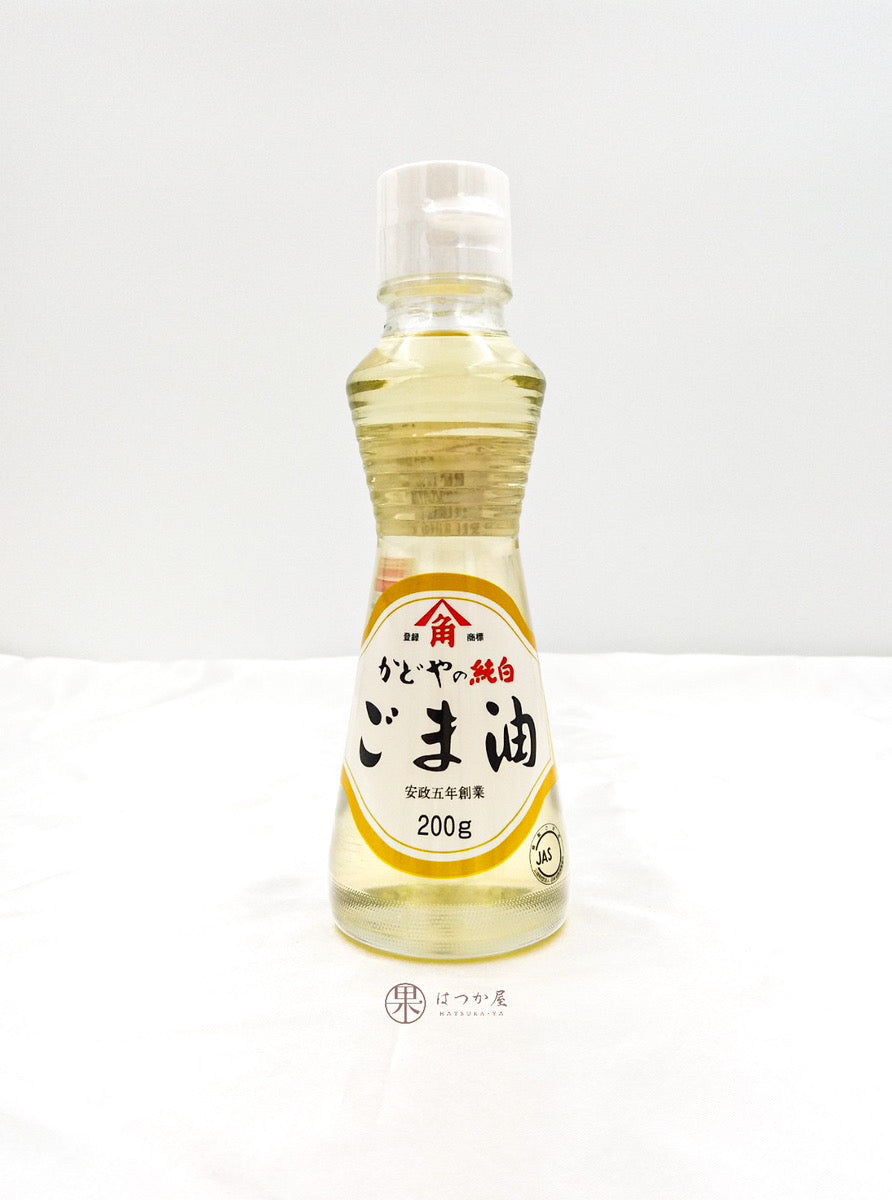JP KADOYA Jyunpaku Goma Abura White Sesame Oil – Hatsuka-Ya
